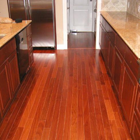 Pre-Finished Solid Santos Mahogany Clear Grade – Pro Hardwood
