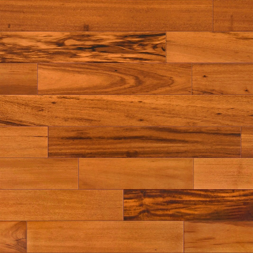 Pre Finished Solid Tigerwood Clear Grade Pro Hardwood
